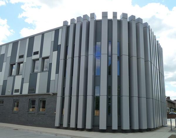 Middlesbrough-Fire-Station_Side-View - Almit Group